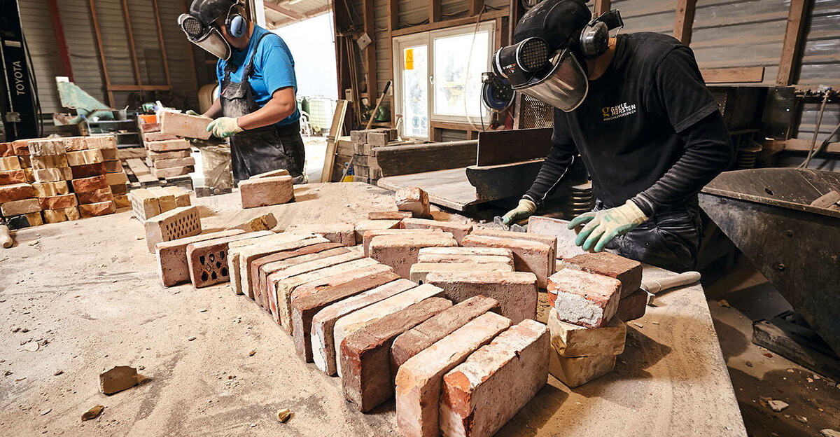 Mursten er blevet genbrugsguld