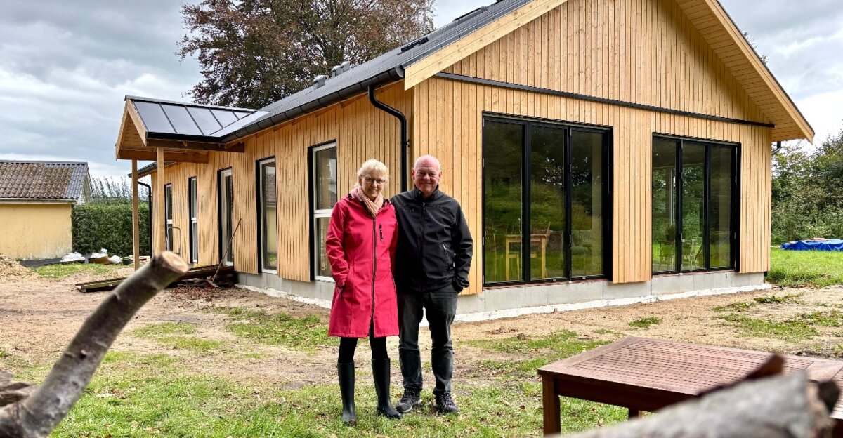 Else og Peter byggede et bæredygtigt hus, uden at økonomien væltede