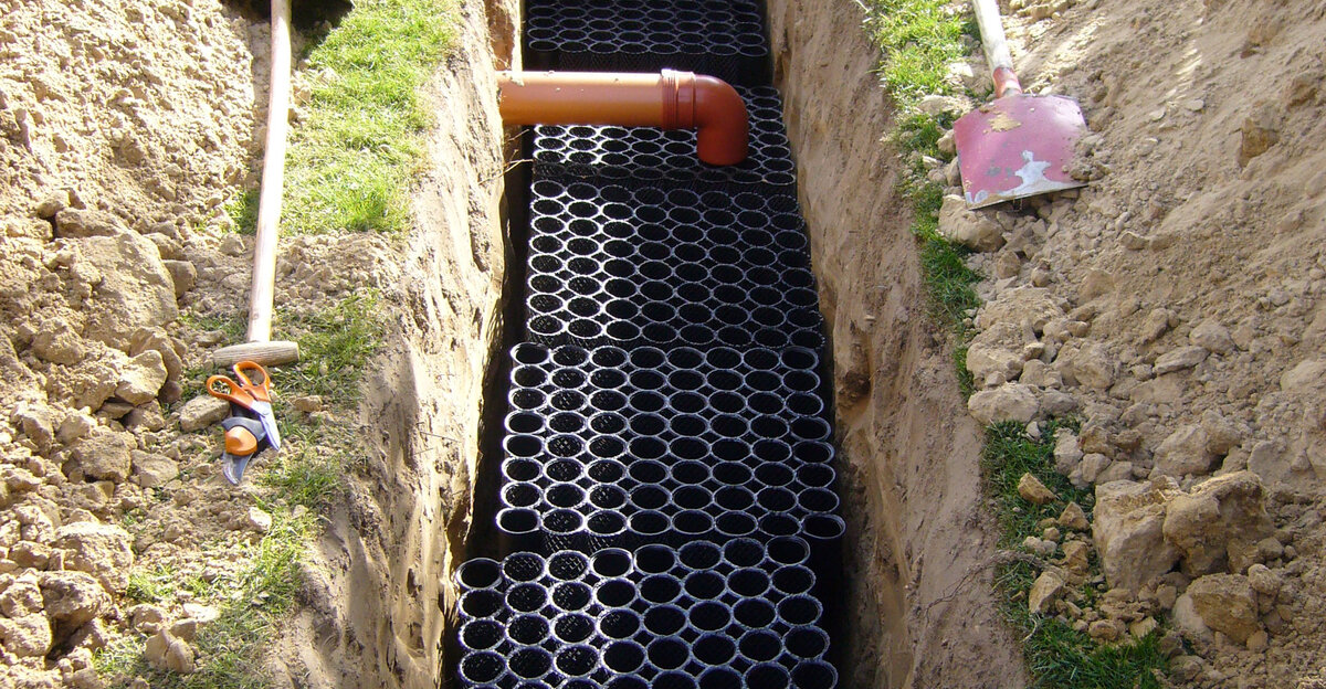 Sådan bygger du en faskine til opsamling af regnvand | 9 trin