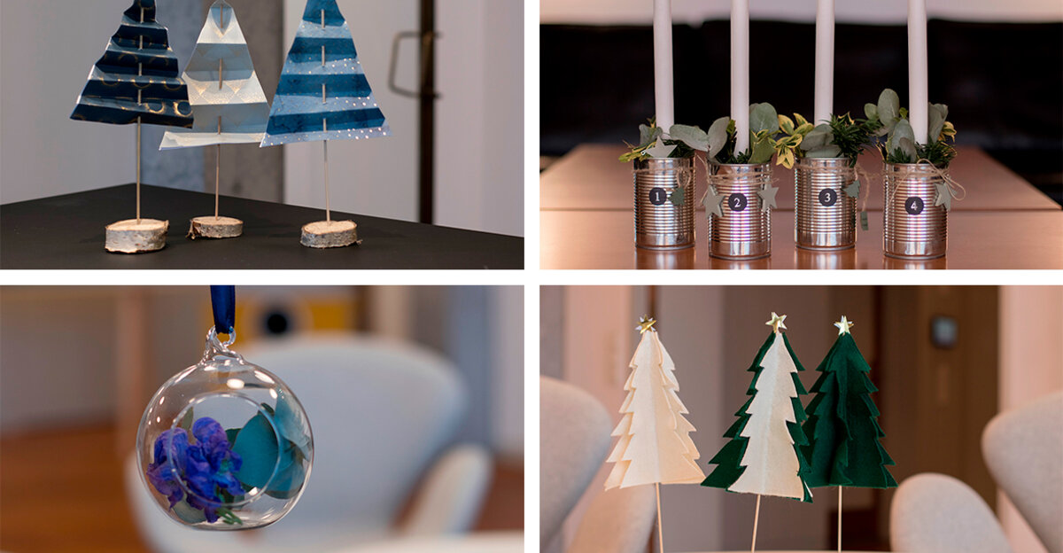 6 guides til hjemmelavet julepynt | Flot julepynt du selv kan lave