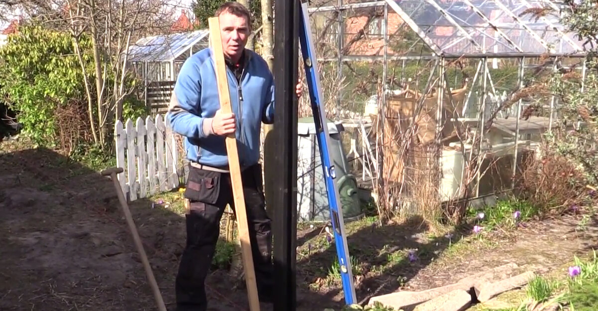 7 trin: Sådan får du stærke stolper uden at støbe dem fast