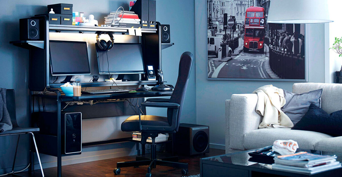 Sådan indretter du et gamer-rum